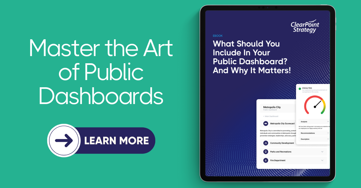 Essential Elements of Public Dashboards